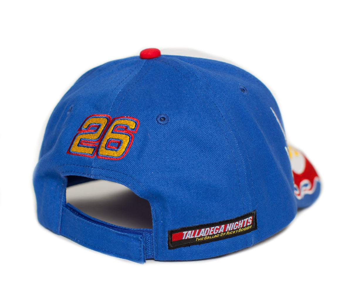 Talladega Nights Wonder Bread Ricky Bobby Hat Baseball Cap Costume #26 ...